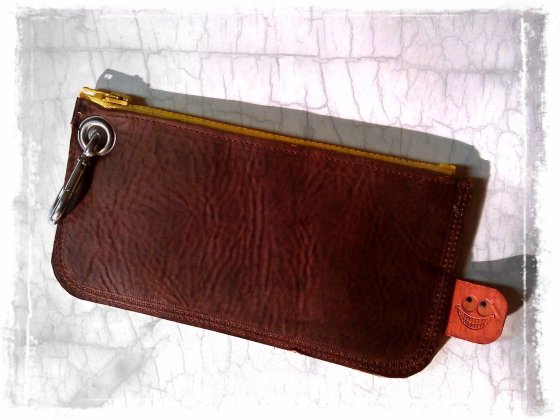 Leather etui with clip.. – TheCrazySmile